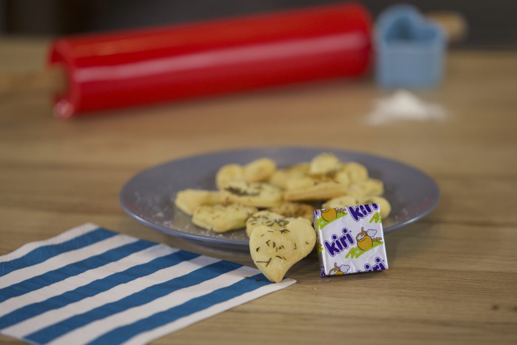 Crackers salé au Kiri® - Les bonnes recettes Kiri