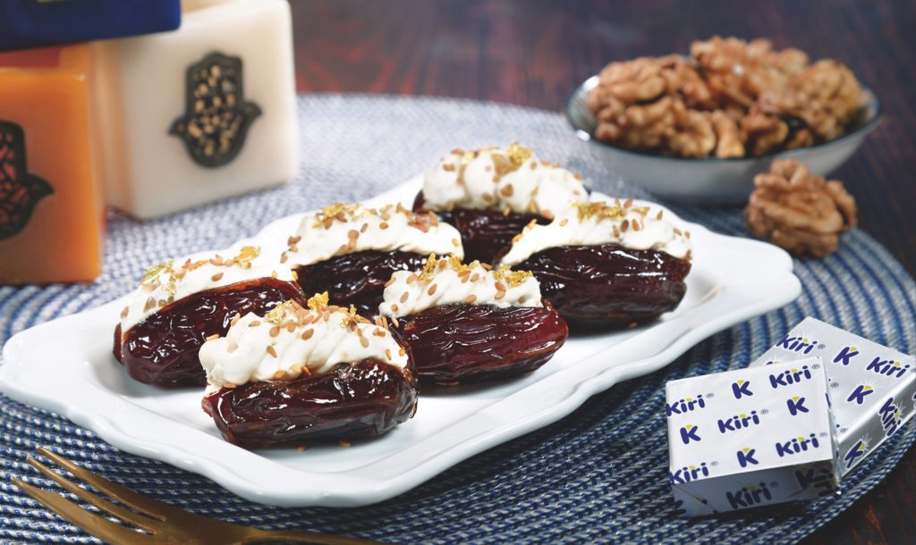 Dattes Fourrées au Kiri - Les bonnes recettes Kiri
